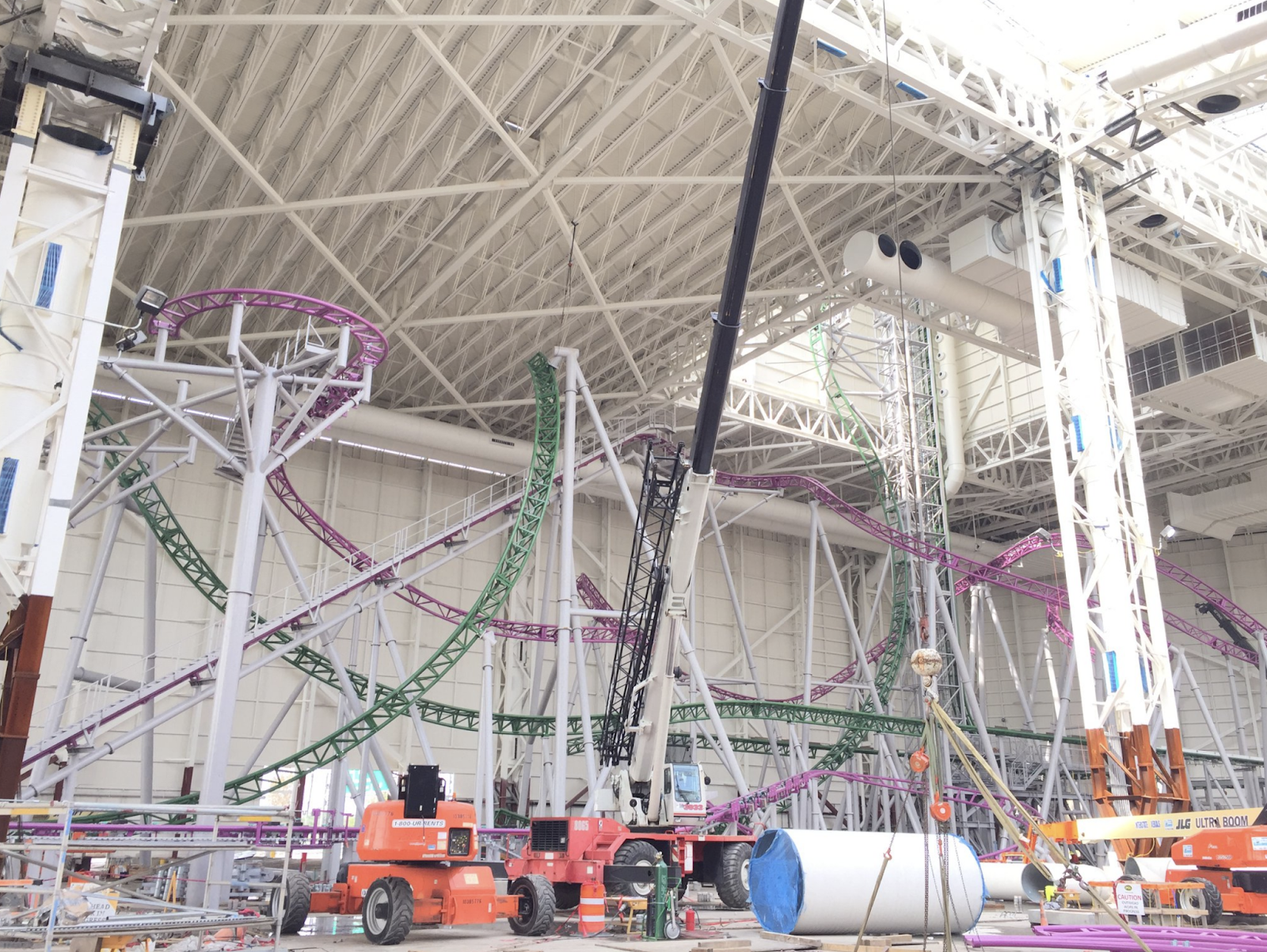 NewsPlusNotes: New Photos Show Two Coasters Rising at the American ...