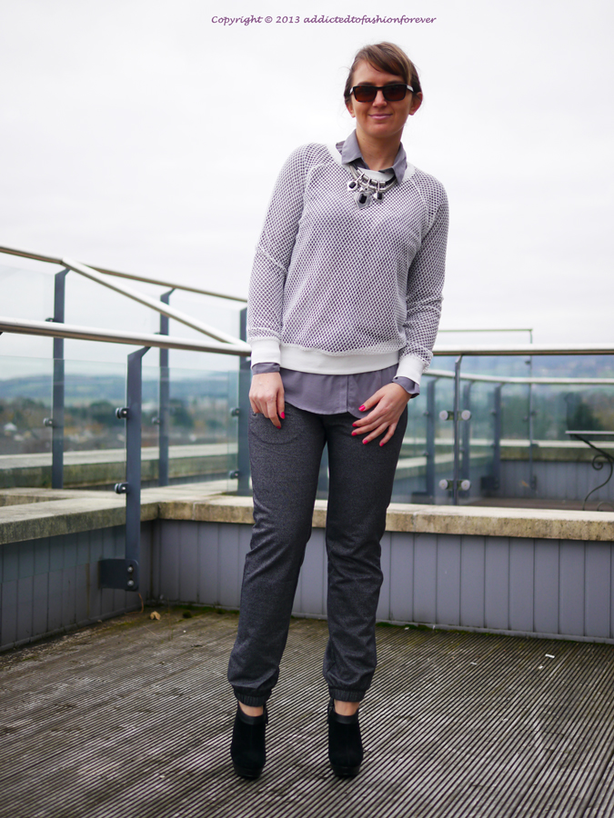 Sweatpants & heels | Addicted To Fashion Forever