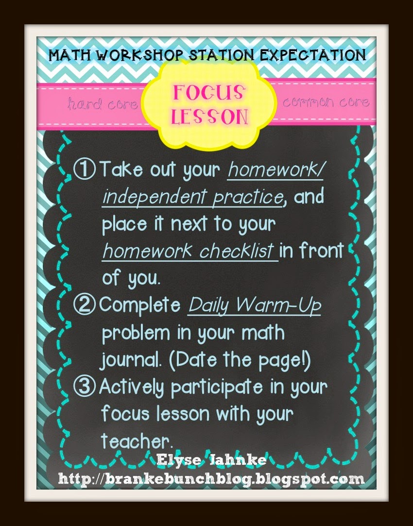 Teaching With Heart and Soul: You Oughta Know... ABOUT MATH WORKSHOP ...