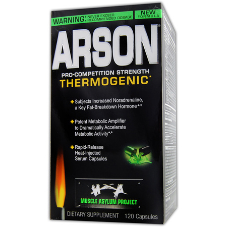 SUPLEMENTOS DEPORTIVOS: ARSON 120 CÁPSULAS