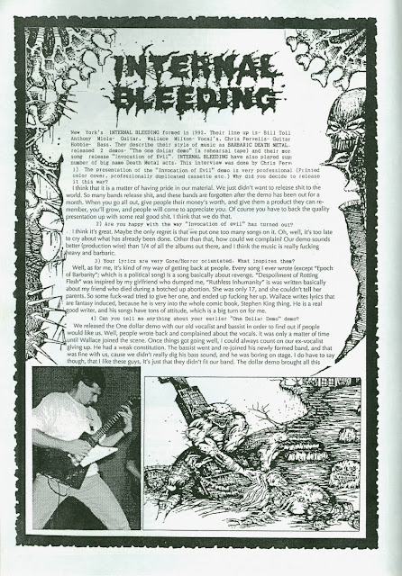 Subcide Webzine: Internal Bleeding interview