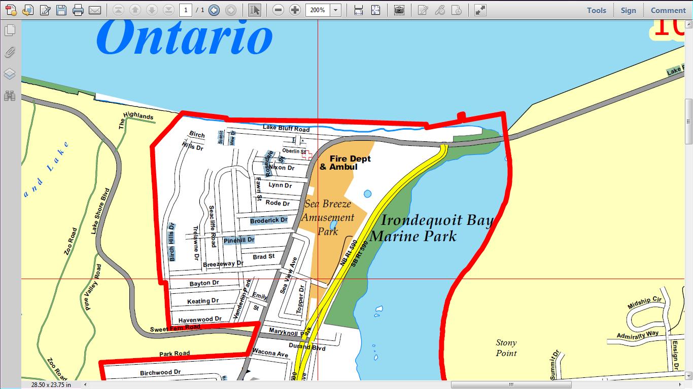 FOILS FOR IRONDEQUOIT: The Sidewalk Is For Everyone