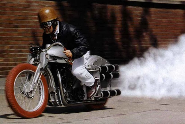 The 1928 Opel Rocket-Powered Motorcycle ~ Riding Vintage