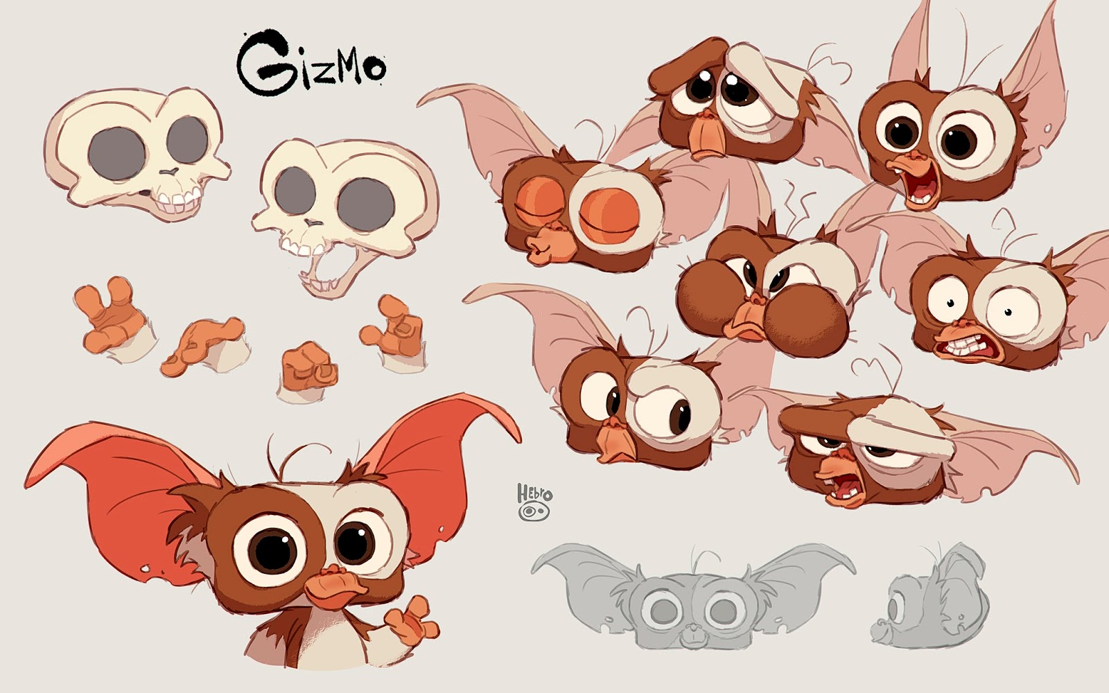 hebro character design