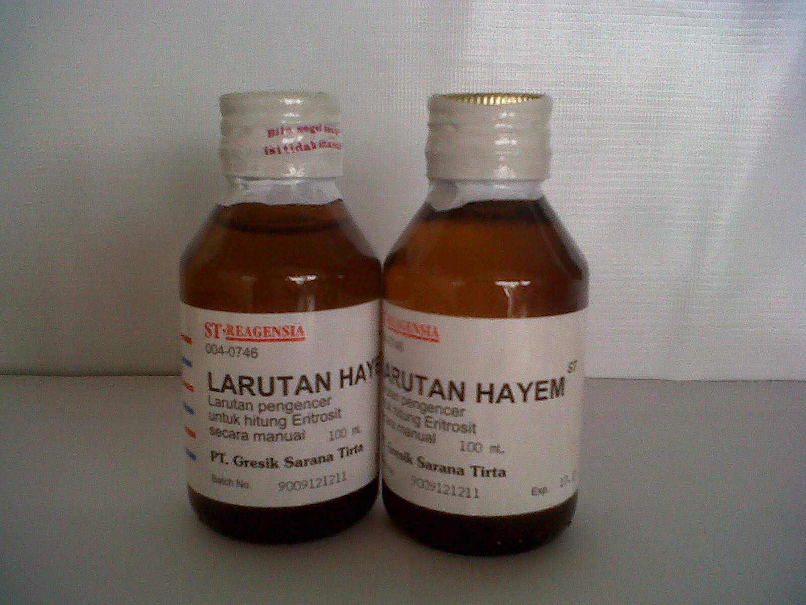 Cara Membuat Reagen atau Larutan Hayem ~ RofaYuliaAzhar.com