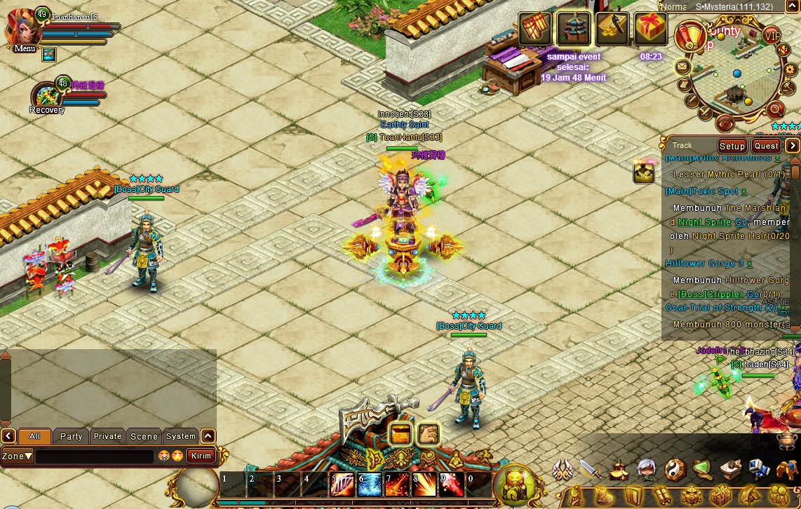 Monster Bego: Mythic Saga Online - Game Web Terbaik 2013 Dengan Basic 2.5D