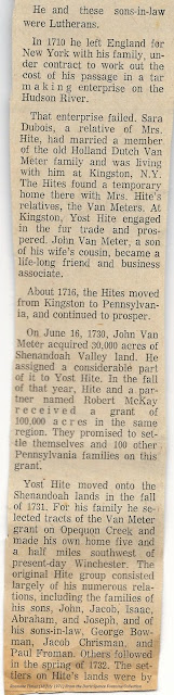 Turn the Hearts: Hans Josist HITE / HEYDT