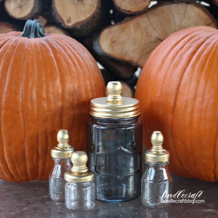DIY: Apothecary Potion Jars!