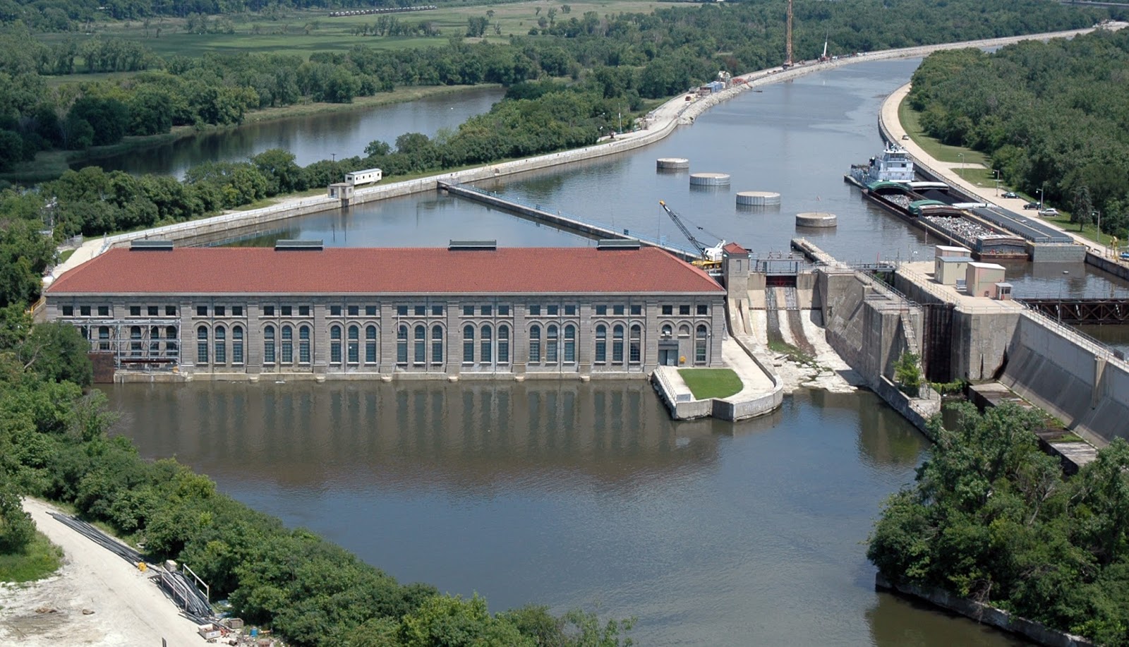 Industrial History: MWRD: 1907 Lockport Powerhouse