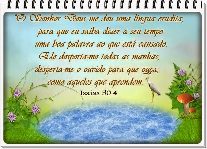 Palavra e Ação : Isaías 50 Comentário Pr Heber Toth Armí