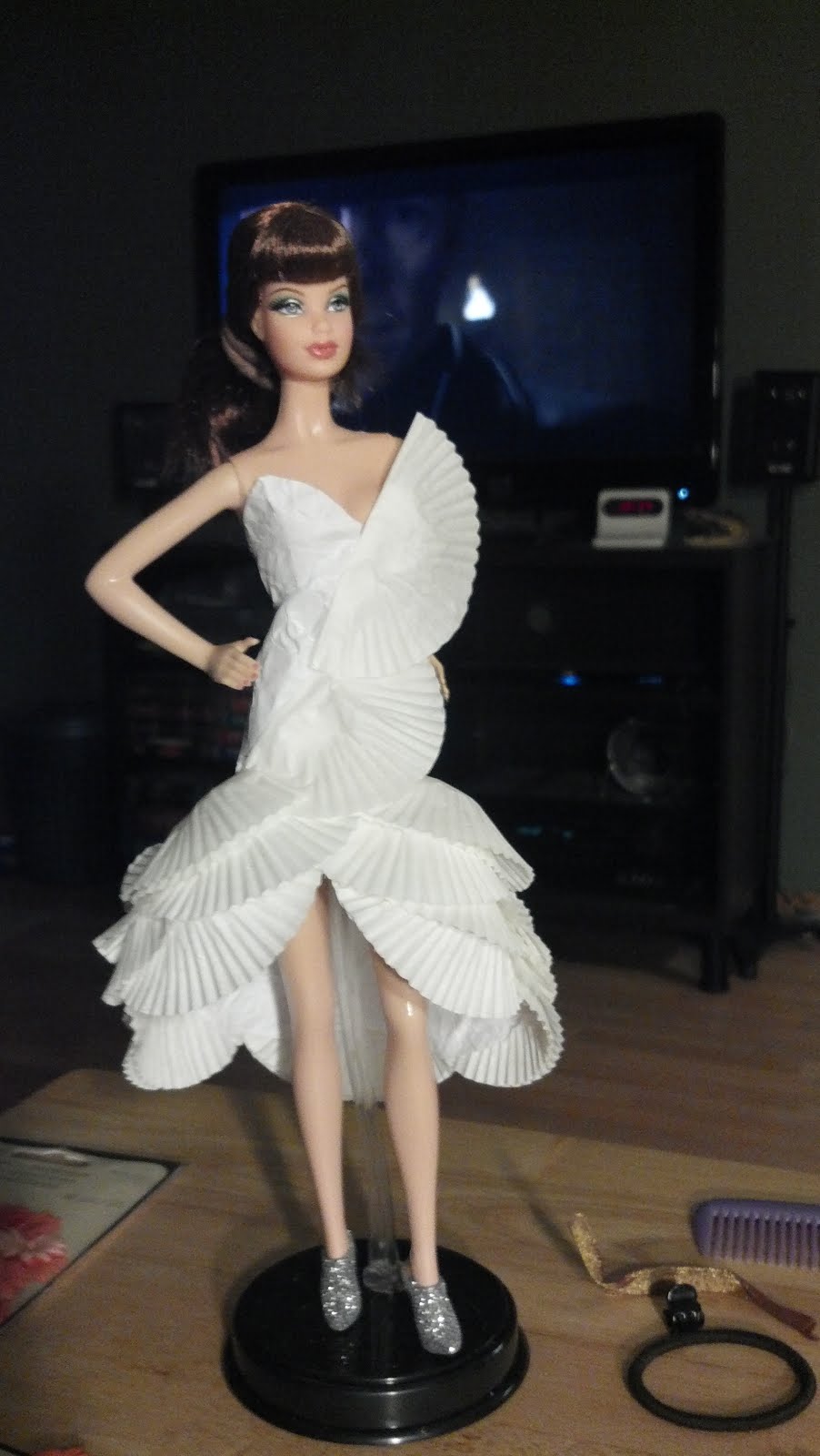 The Blue Robins' Nest: Elements of Design: A Barbie Gown Deconstructed