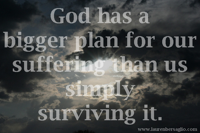 Daily Prayer: Suffering with a Purpose