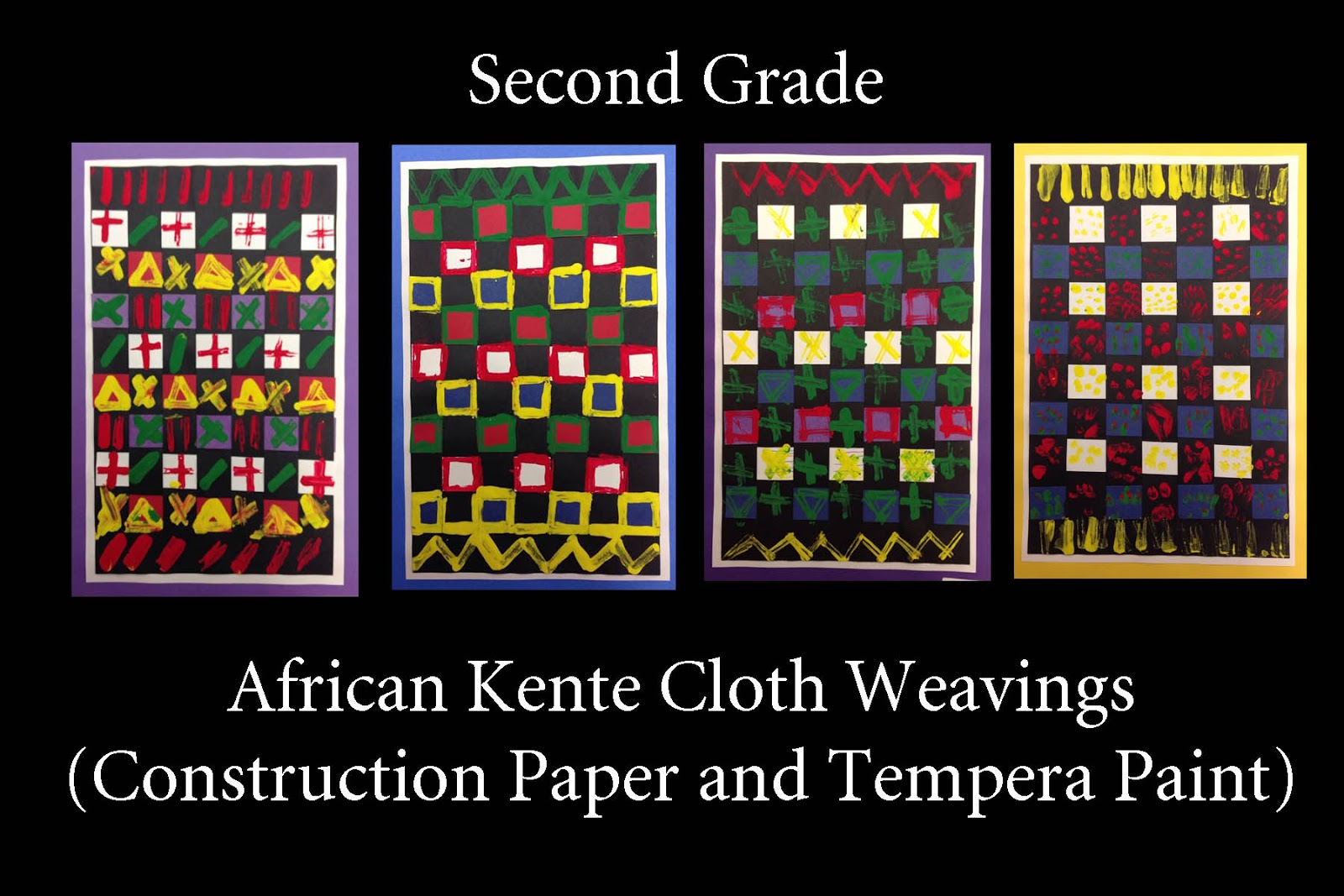 Kente Cloth Designs To Color