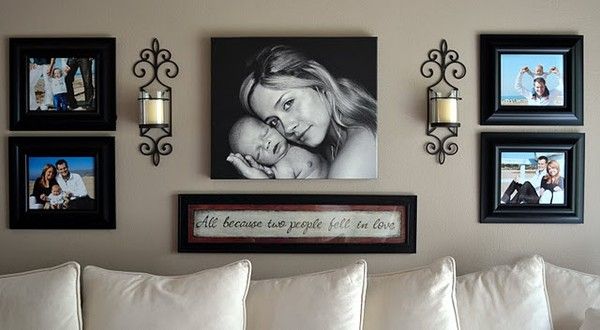 40 ΙΔΕΕΣ ΓΙΑ ΚΟΛΑΖ ΦΩΤΟΓΡΑΦΙΩΝ ΣΤΟΝ ΤΟΙΧΟ (family photo wall)