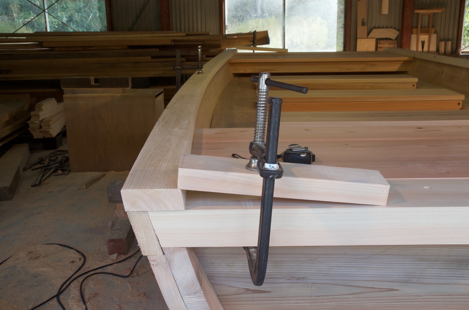 Traditional Boats - East and West - at Douglas Brooks Boatbuilding: Rub ...