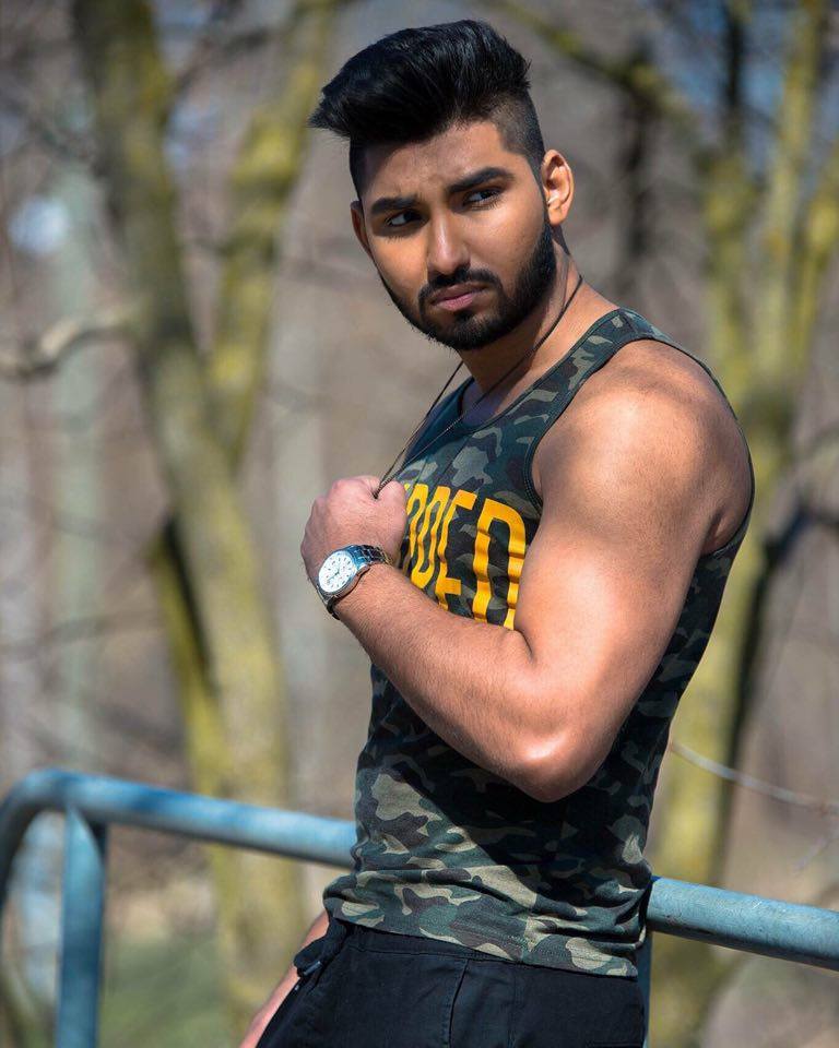 CLUSTEREUM: The Striking Hassan Bhatti - Mister Pakistan World 2015