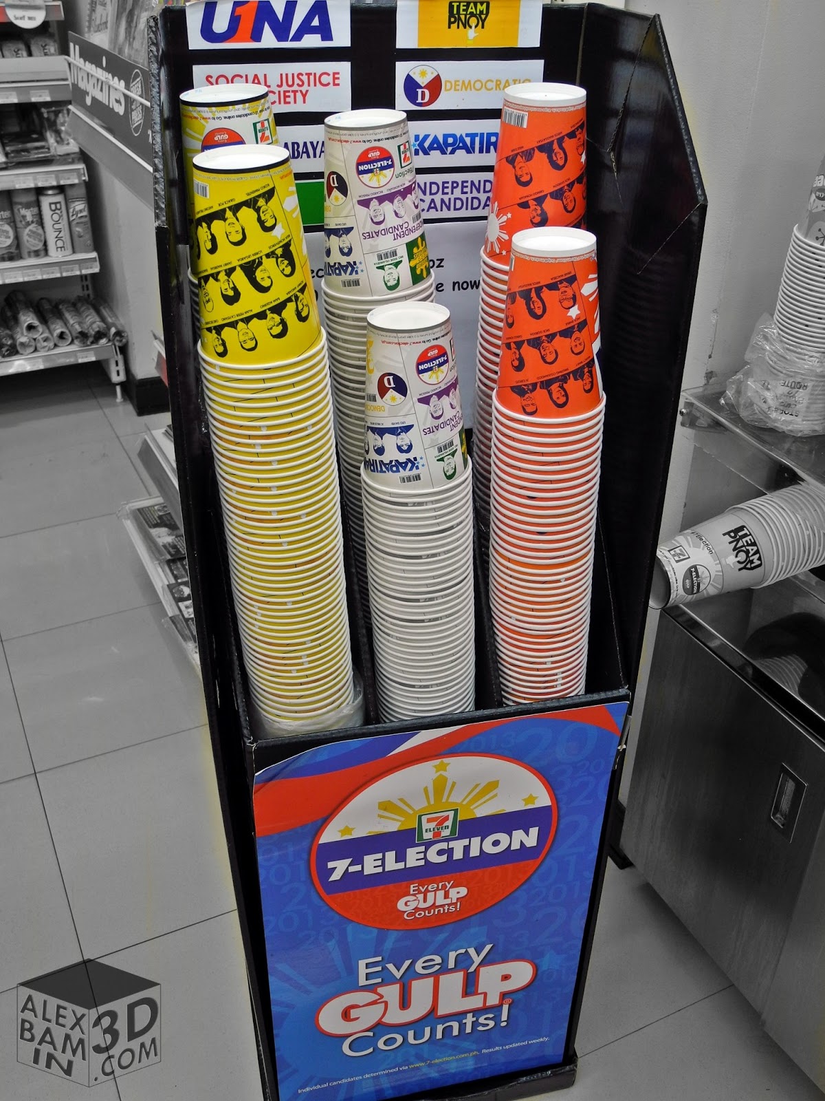 Every Gulp Counts at 7-Election! | AlexBamin3D