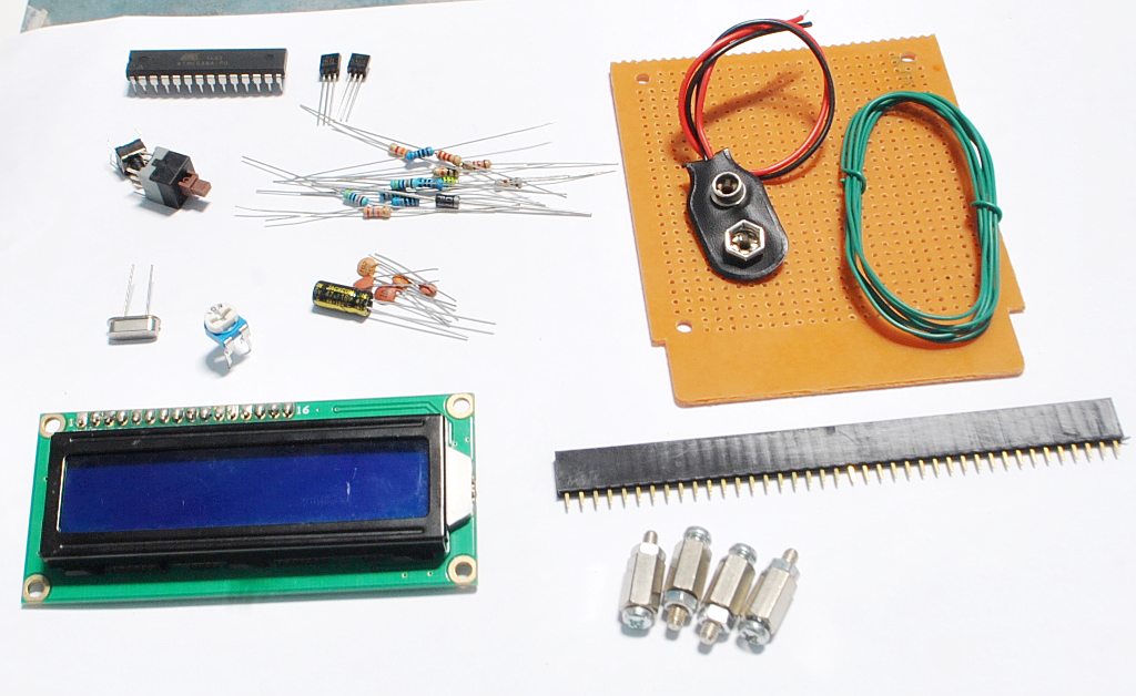 Mencoba membuat komponen tester / transistor tester / smart tester ...