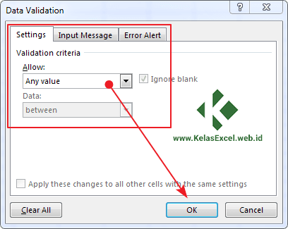 Data Validation Excel - Cara Membatasi Isi Cell di Excel