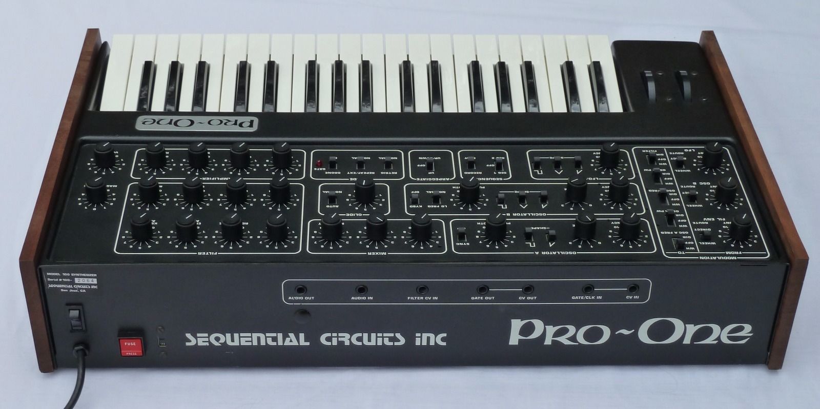 MATRIXSYNTH: Sequential Circuits Pro One Synthesizer SN 2064
