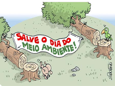Somos Ambientalistas.: Charges sobre o Meio Ambiente.