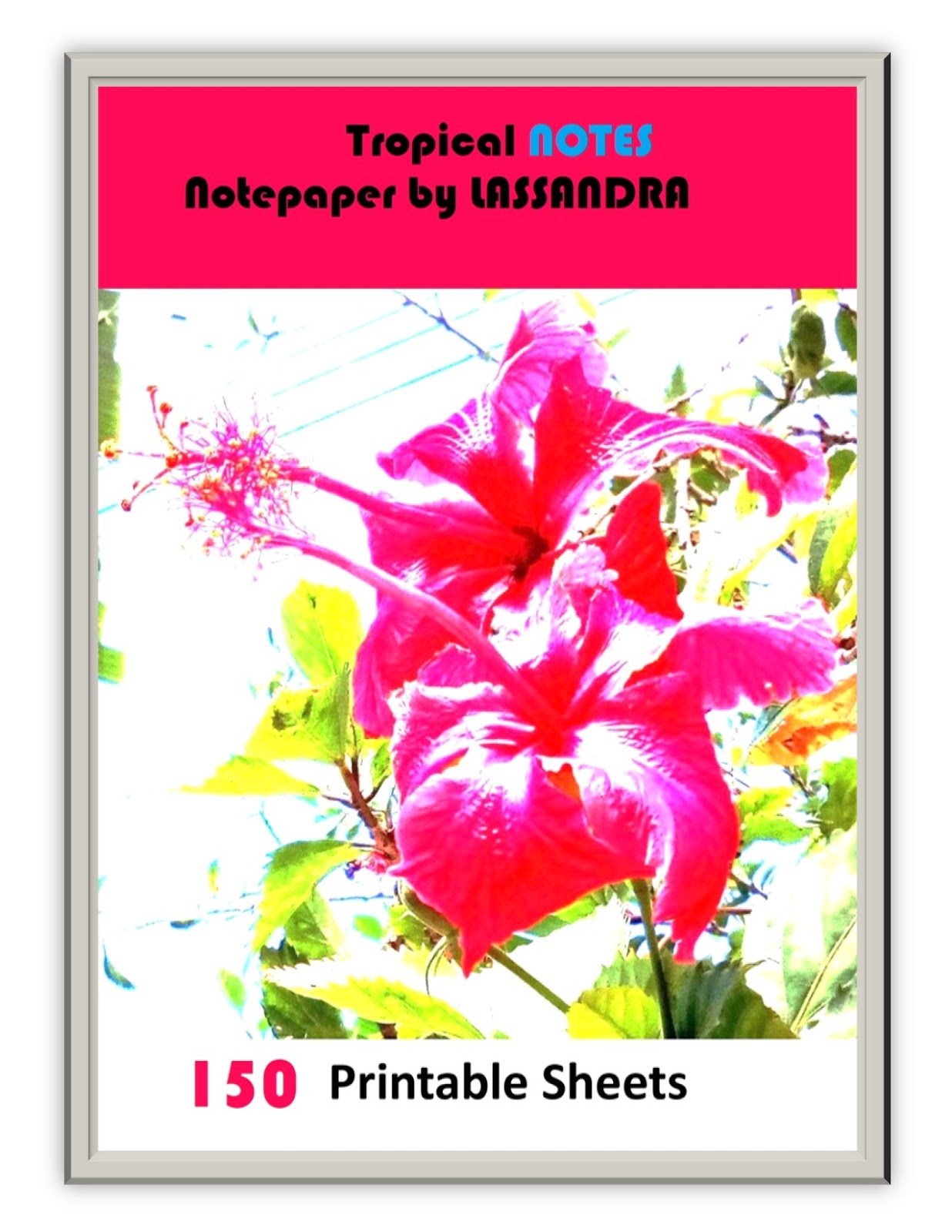 LAFraser's Marketplace: PERSONALIZED STATIONERY: NOTEPAPER BY LASSANDRA