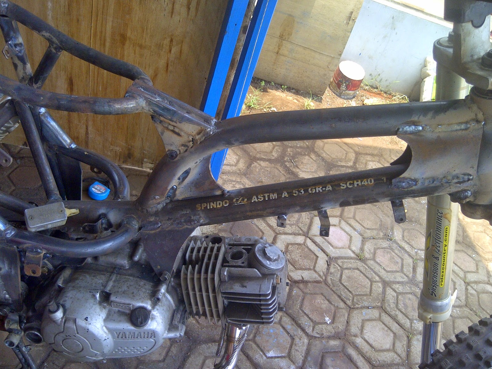 Bebek Standar Modifikasi 4 Tak Jupiter Grasstrack Madein Frame SBM ...