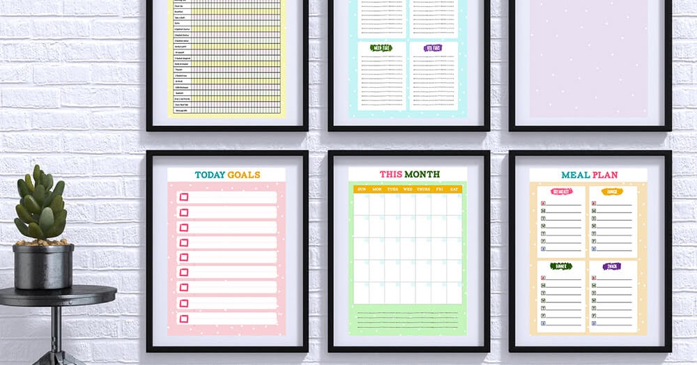 FREE Printable Productivity Board | wuffy family