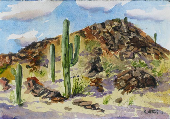 Ken Harris Watercolors: Recent Paintings