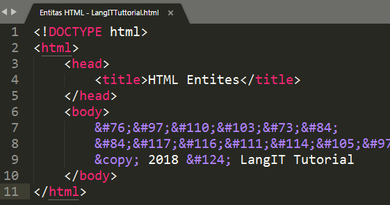 Cara Membuat Simbol-Simbol di HTML Menggunakan Entitas HTML (HTML ...