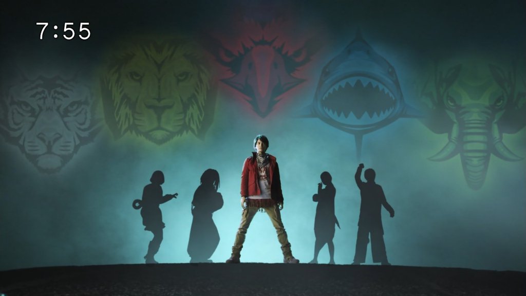 Red and White Sentai: Zyuohger Premiere Episode 1 Images
