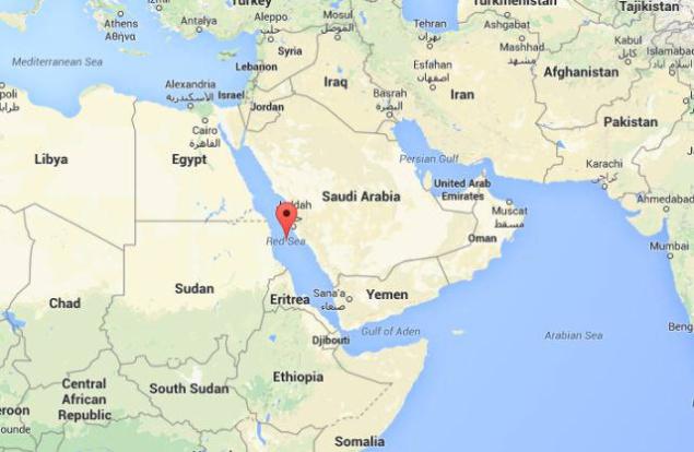 Map Of The Red Sea - United States Map