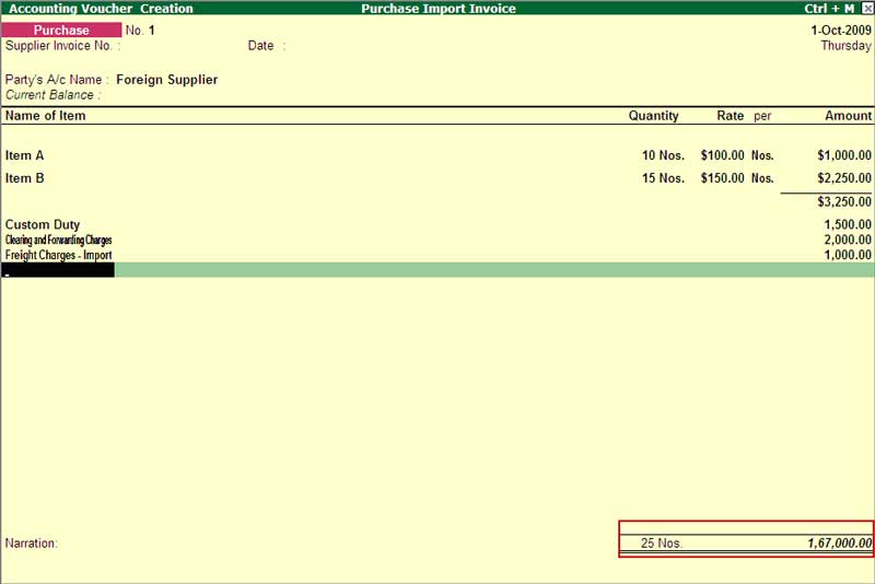 Purchase Import Voucher Entry In Tally ERP 9 Free Tally Training purchase-import-voucher-entry-in-tally-erp-9-free-tally-training
