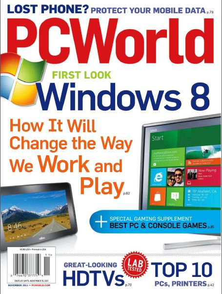 Download PC World Magazine First Look Windows 8 - November 2011 Torrent ...