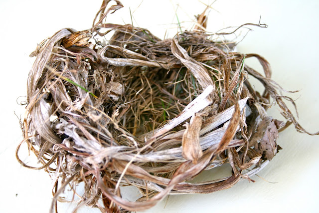 red bird crafts: nest building :: a tutorial