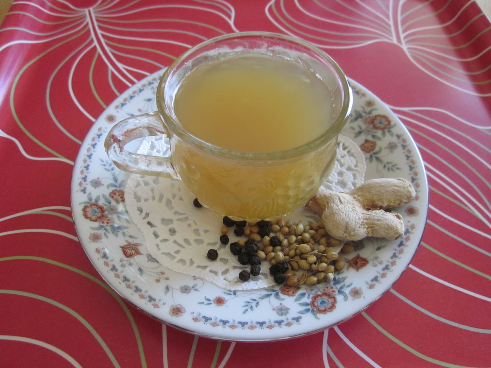 Geetha's Kitchen: Chukku Kappi (Herbal "Coffee" With Coriander & Ginger)