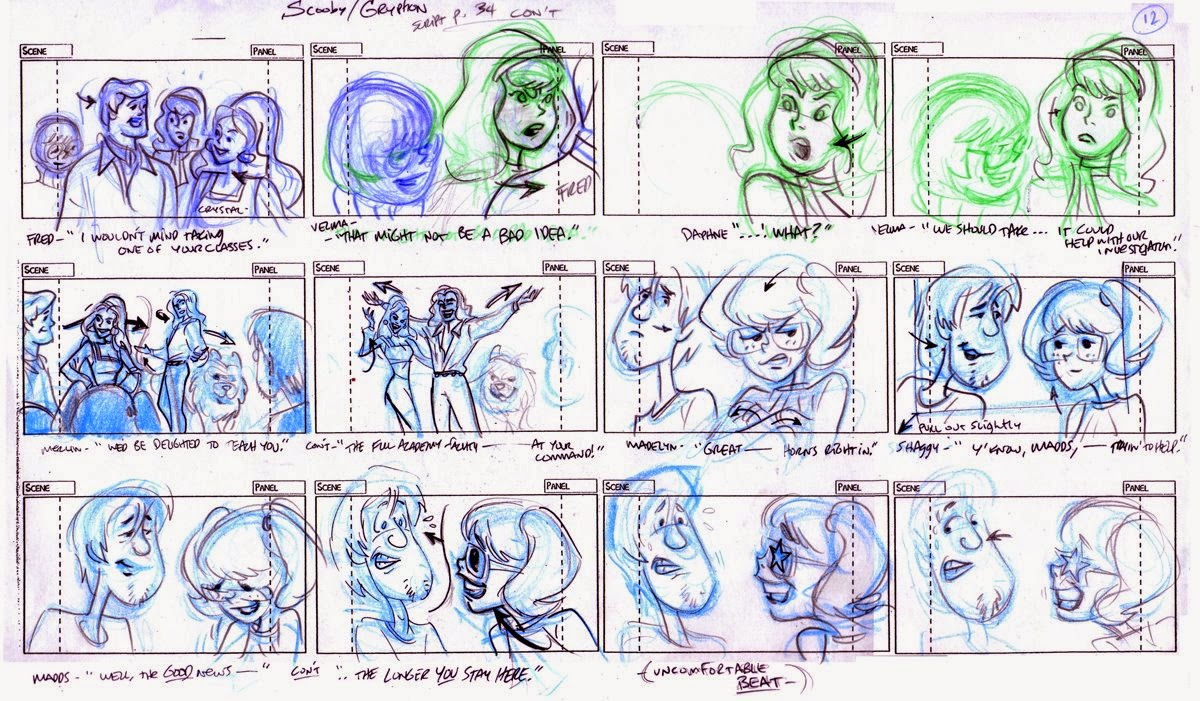 Barry Crain: TV Cartoon Storyboards