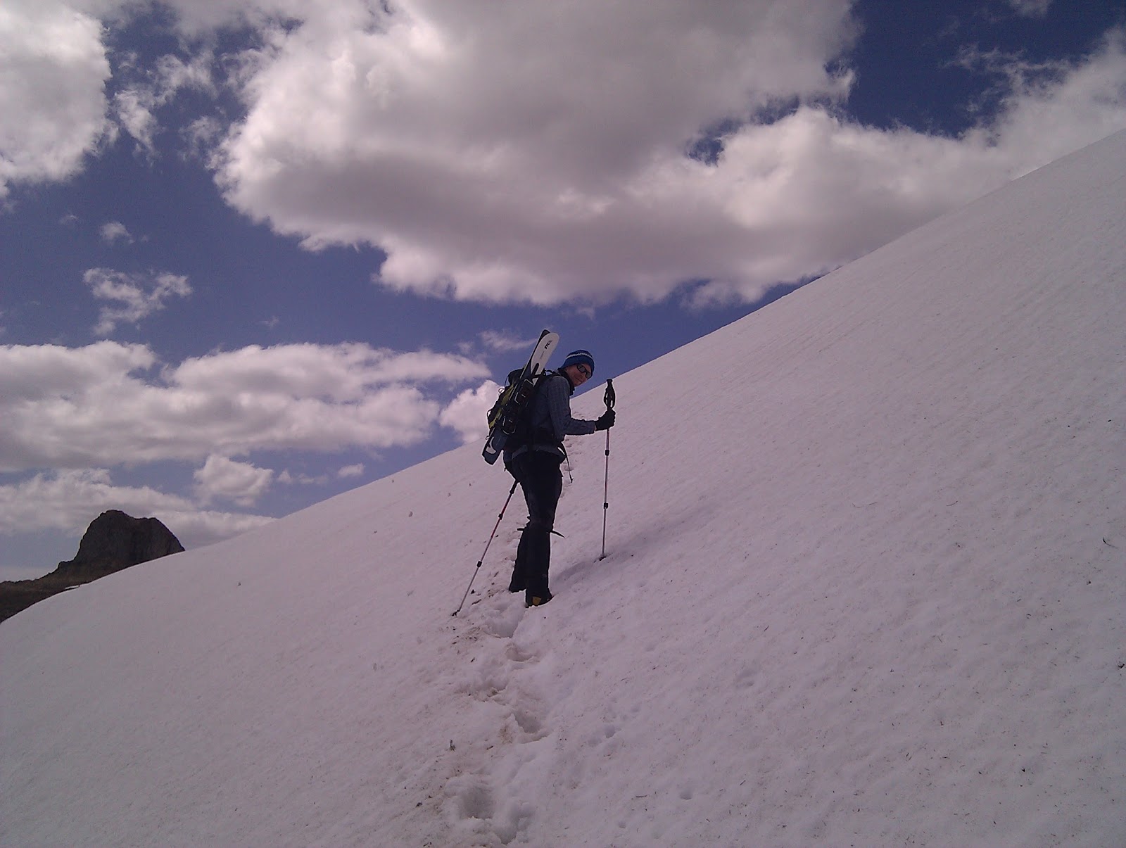 Kurzski und Firngleiter