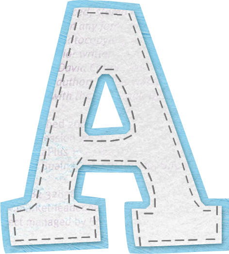 ® Colección de Gifs ®: LETRAS MAYÚSCULAS ROSADAS Y CELESTES PARA UN ...