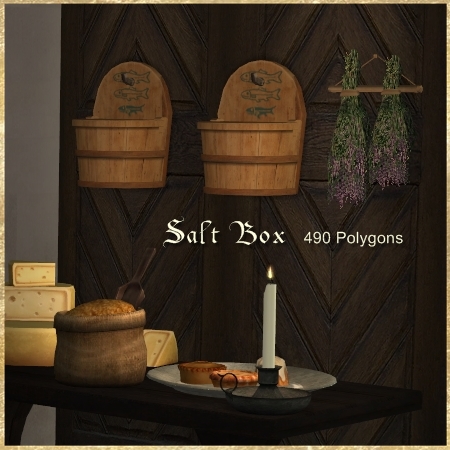 The Medieval Smithy SIMS 2: Medieval Pantry Cabinet aka Fridge