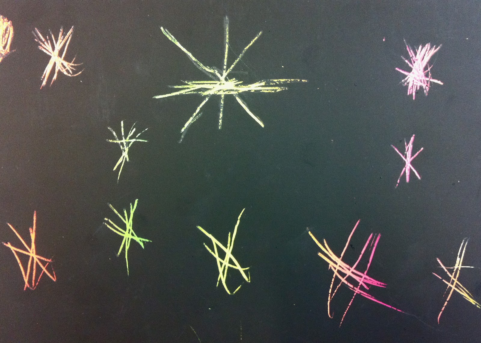 Art Class with Naomi: Rainbow Scratch-board Drawings
