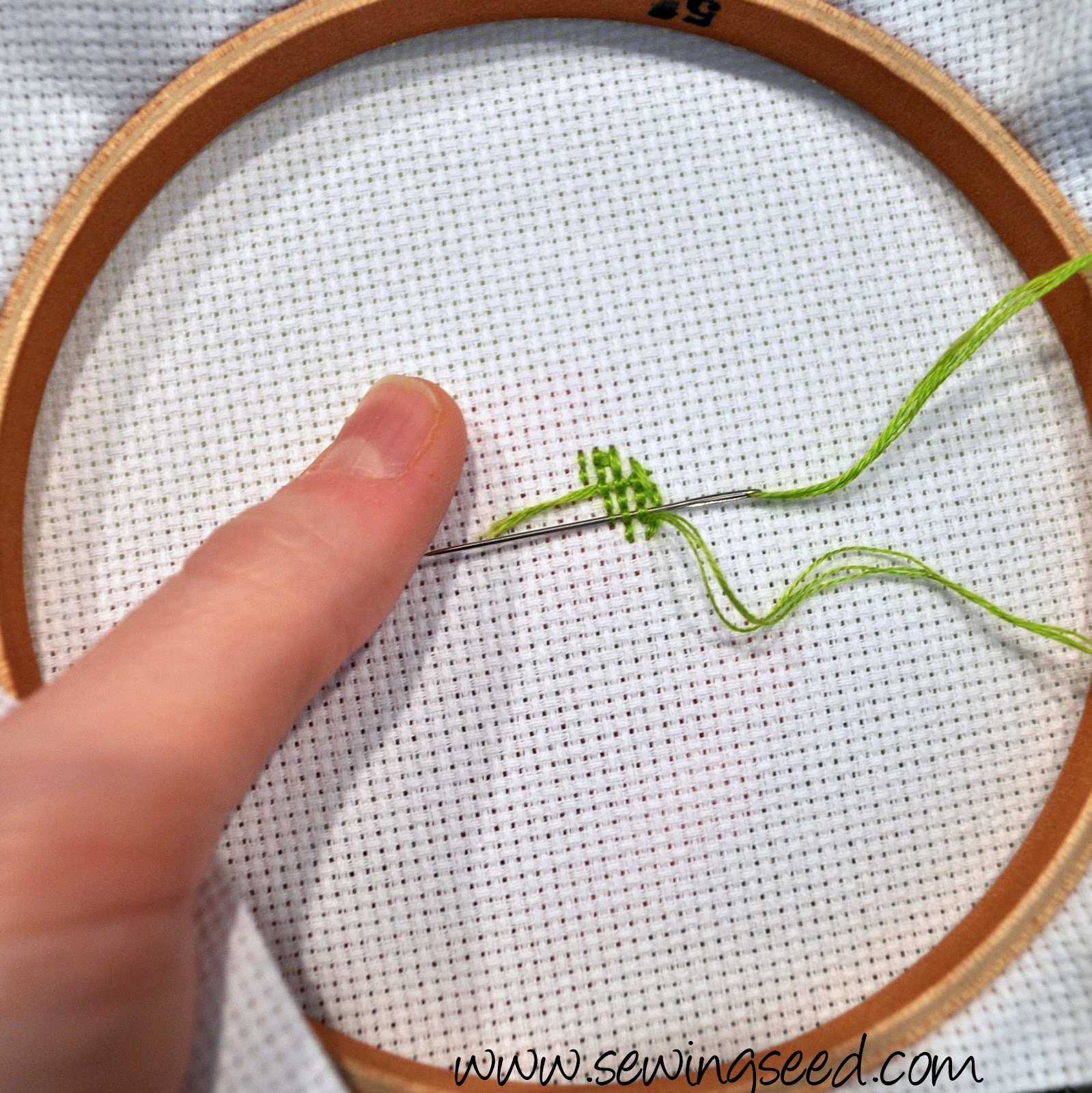 Sewingseed: How do you cross stitch anyway? - The Complete Tutorial