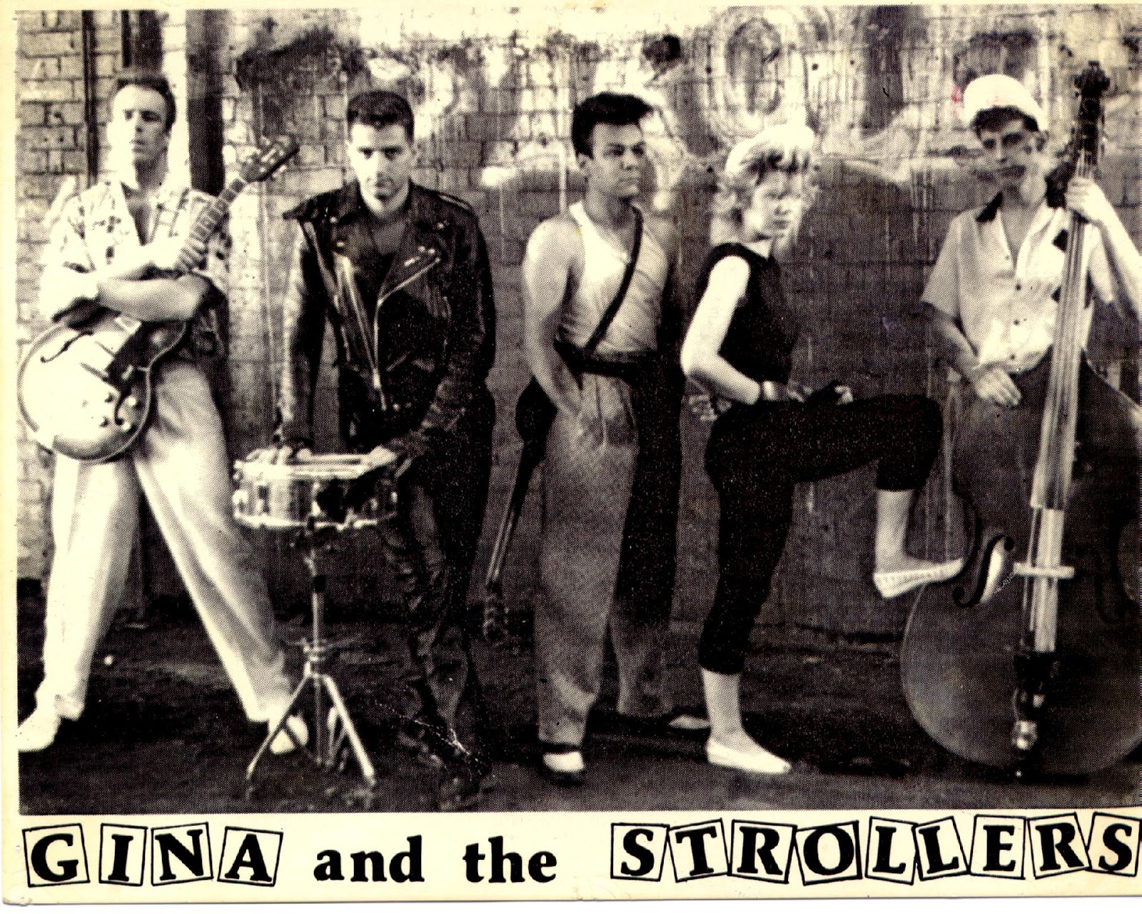 RickyRockabillyArchives: band archives N°32 - Gina and the Strollers