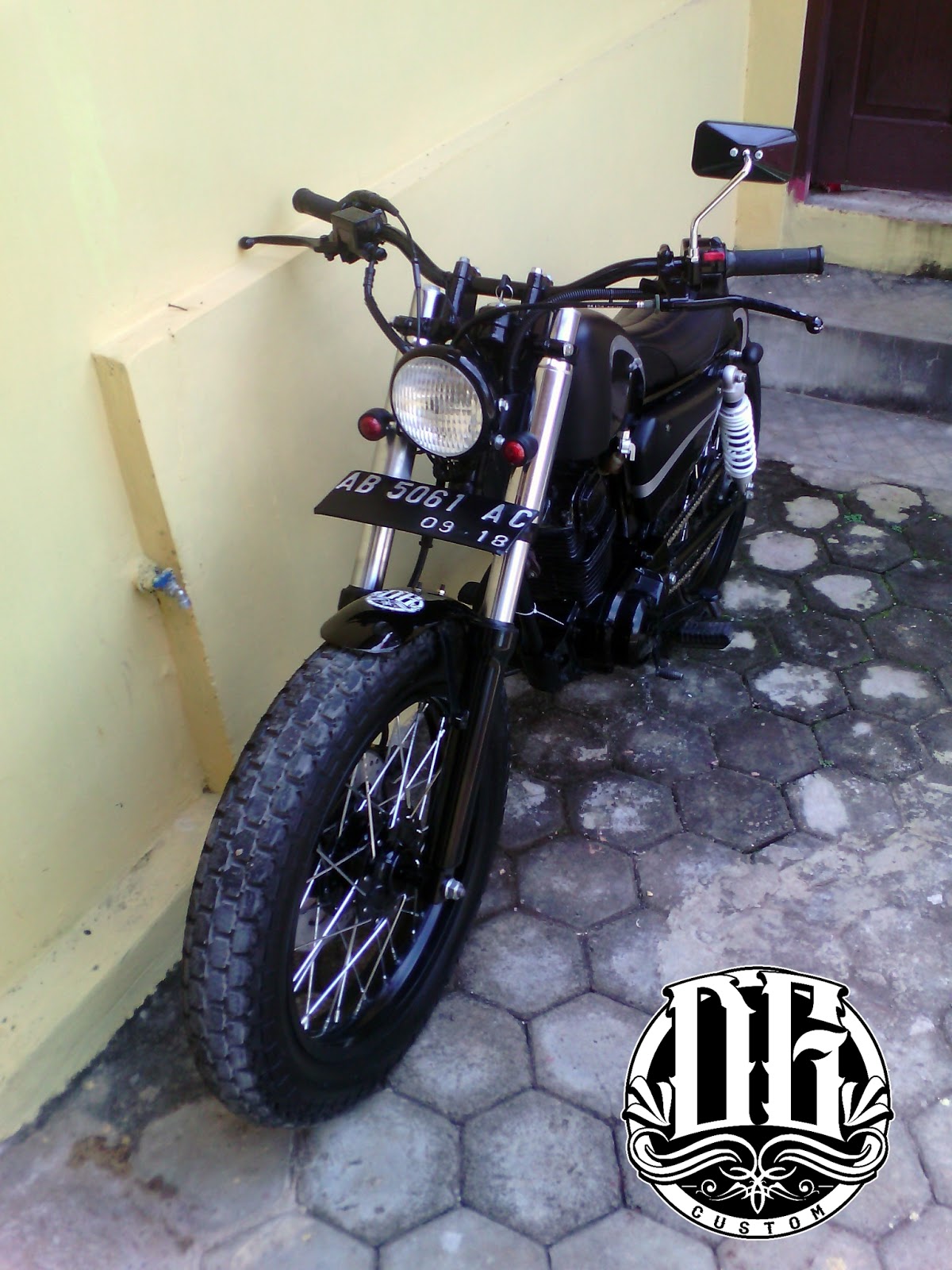 Tangki Knalpot Kustom: GL 100 Custom Chopper Wanna Be