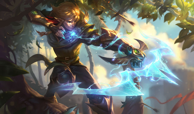 Surrender at 20: 9/26 PBE Update: Ezreal Champion Update Splash Art & More