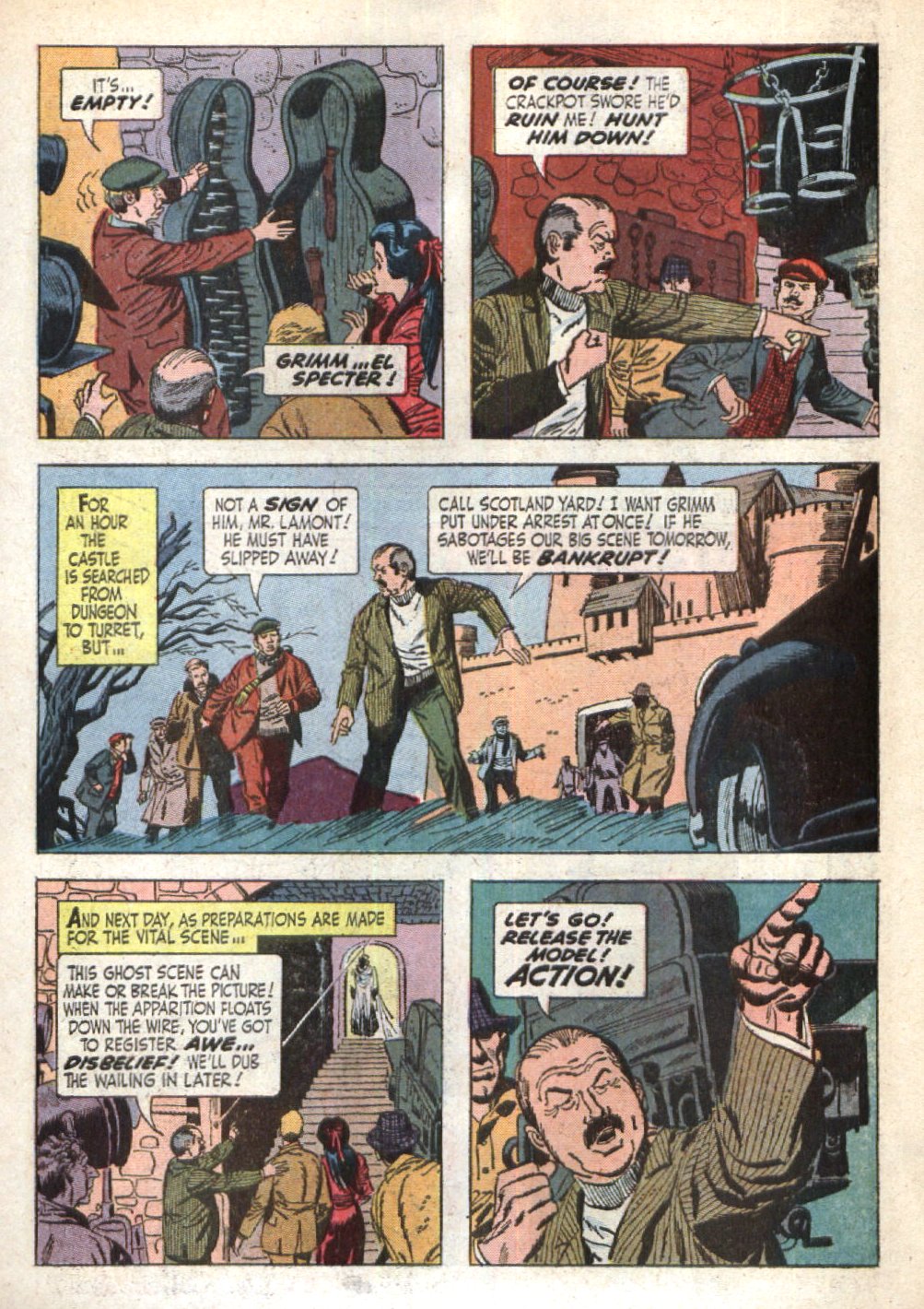 Saved From The Paper Drive: Comic Book Short Story~~~ Phantom of the Films