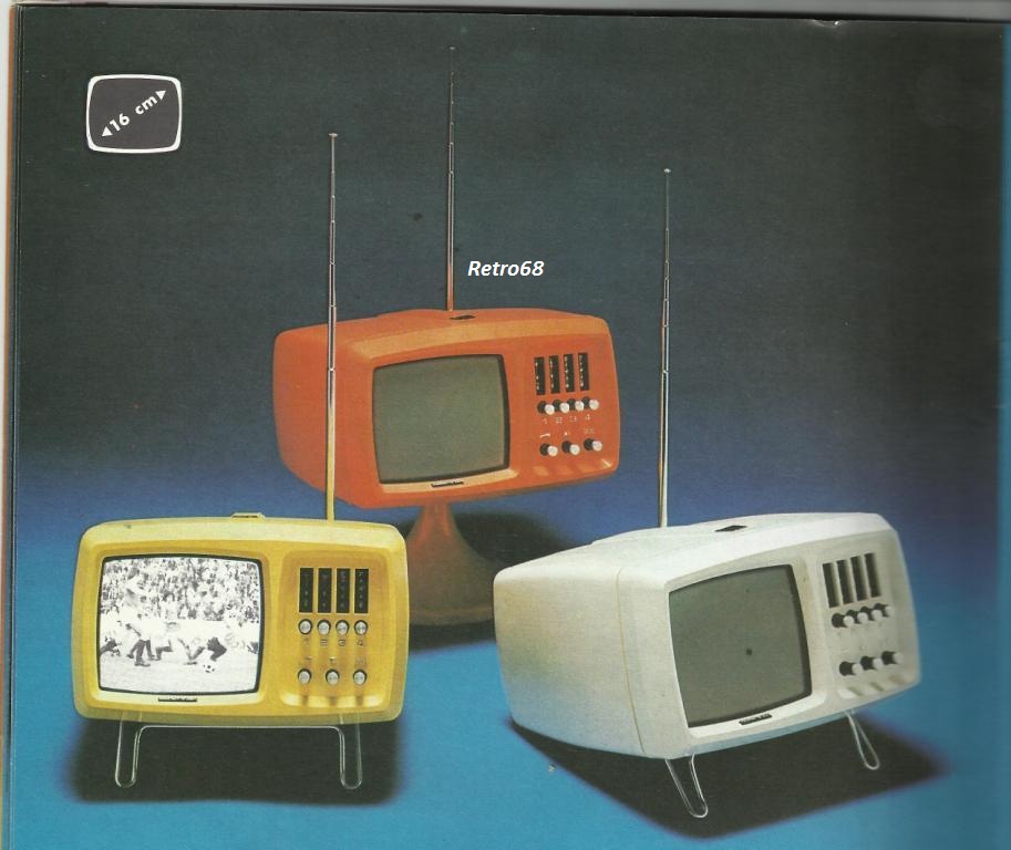 Retro 68: TC 1620 mini Videoton TV