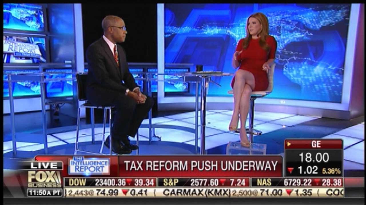 The Babes We Love: Trish Regan and Kennedy - 11/14/17 - Legs and Thighs