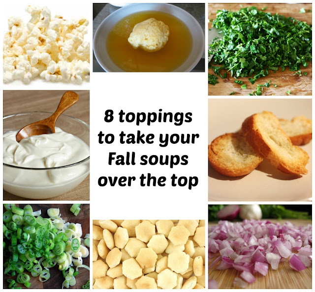 StylishBeachHome.com: 8 Toppings That Will Take Your Fall Soups Over ...