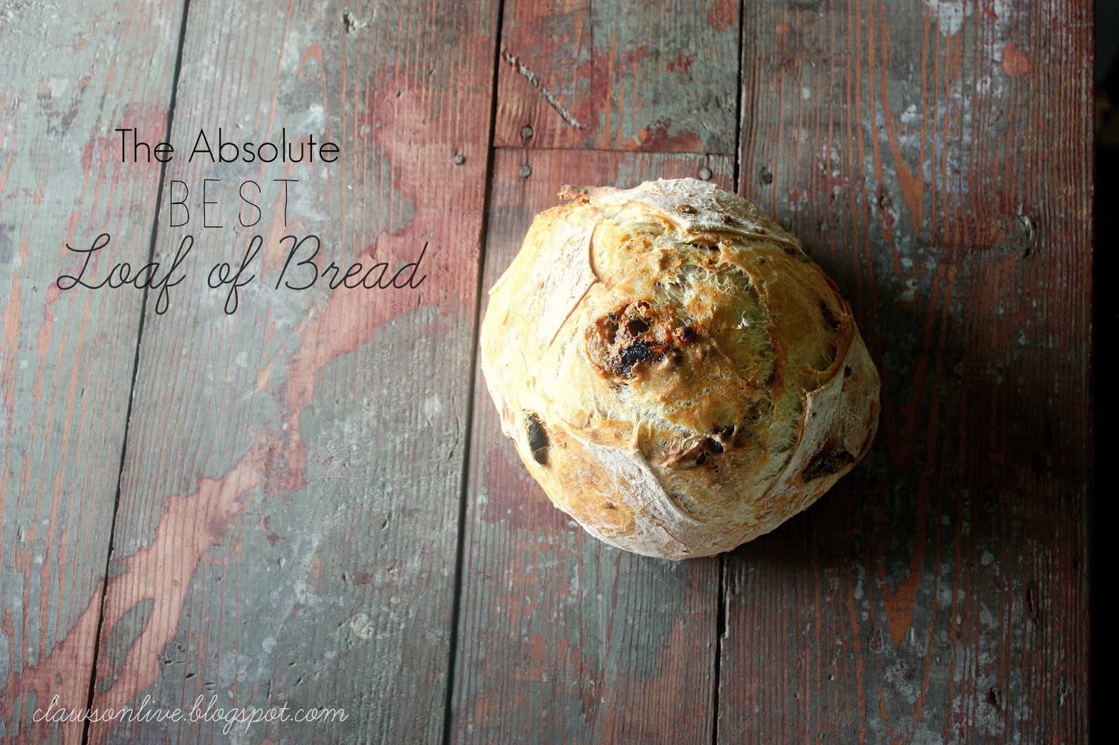 THE Loaf! Fig Walnut and Blue Cheese Peasant Bread
